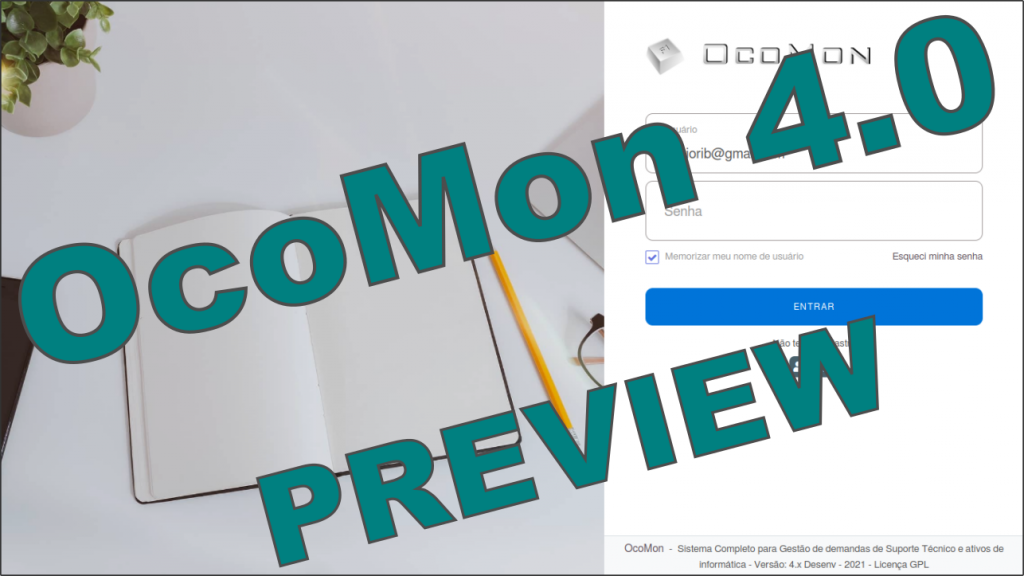 Versão 4.0 - Prévia - OcoMon